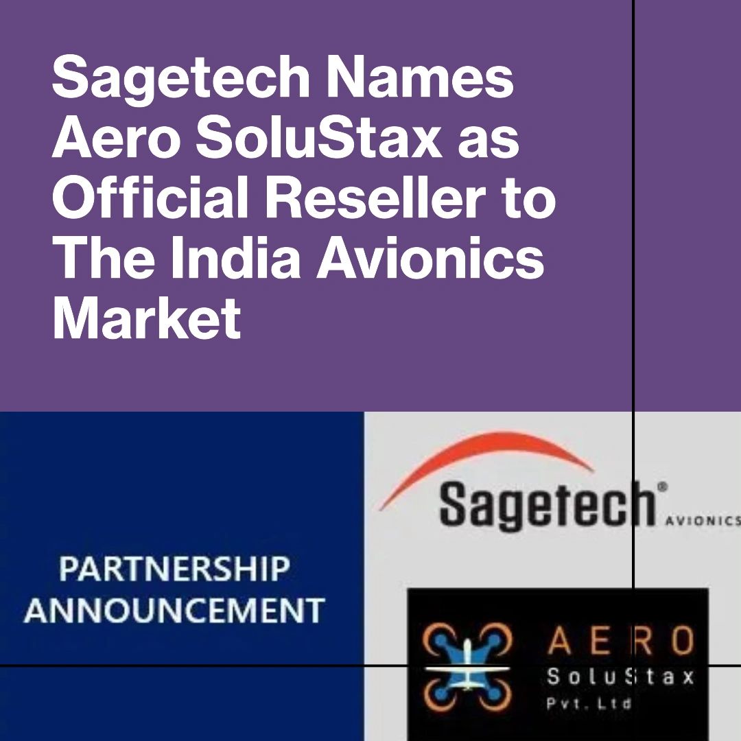 Sagetech Names Aero SoluStax as official Reseller in India
